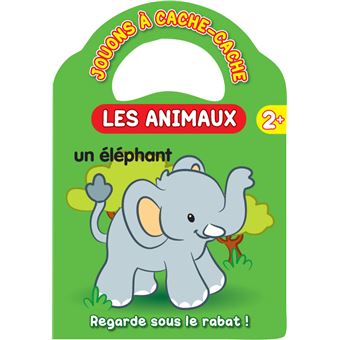 Les animaux éléphant 2 ans et plus jouons à cache-cache Les animaux ...