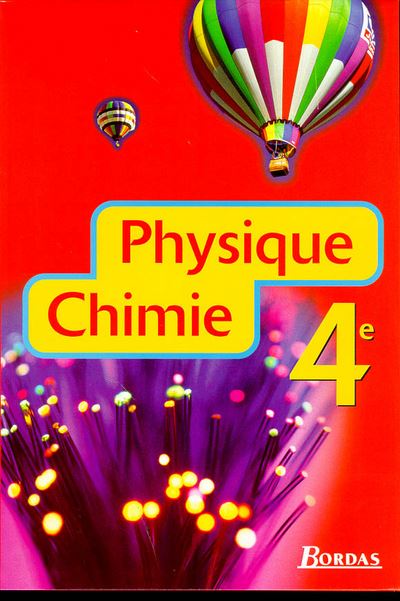 Physique chimie 4eme eleve 1998 Livre de l'élève - Edition 1998 ...