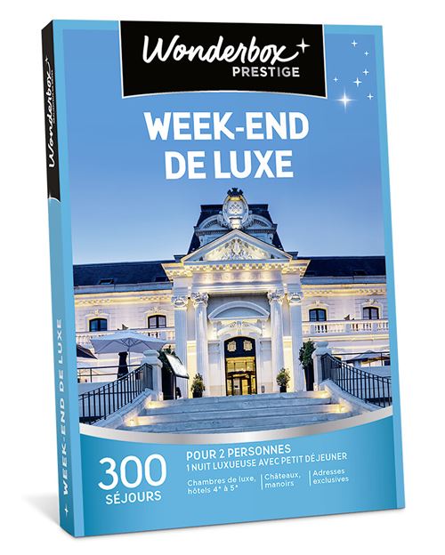 WONDERBOX WEEK-END DE LUXE - Coffret cadeau - Achat & prix | fnac