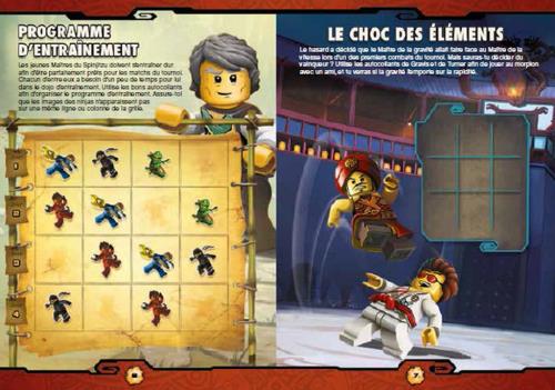 LEGO Ninjago - Sticker book Tome 2 - Lego ninjago sticker book 2 ...