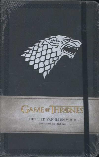 Game Of Thrones - Le Trône De Fer - Huis Stark nototieblok - Het lied ...