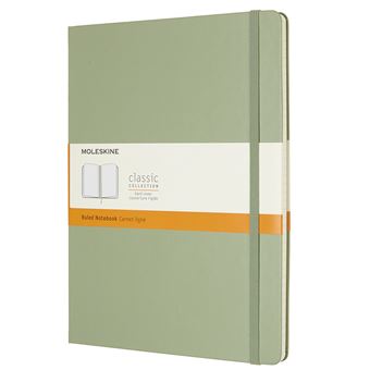 Carnet ligne tres grand format rigide sauge - Carnets et journaux ...