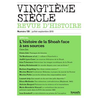 Vingtième siècle 139, juillet-septembre 2018 Tome 139 - broché - Claire ...