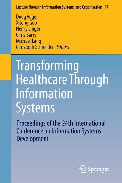 Transforming healthcare through information systems - Poche - Collectif ...