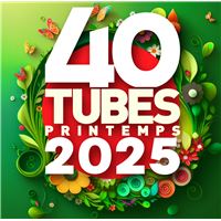 5 avis sur 40 tubes printemps 2025 Collectif - CD album | fnac