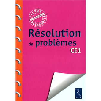 Résolution de problèmes CE1 Fiches à photocopier - broché - Jean-Luc ...
