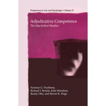 Adjudicative competence - relié - Collectif - Achat Livre ou ebook | fnac