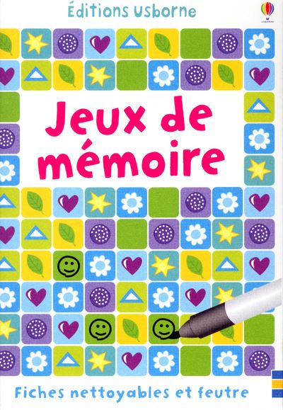 Jeux de mémoire 50 jeux amusants sous forme de cartes - cartonné ...