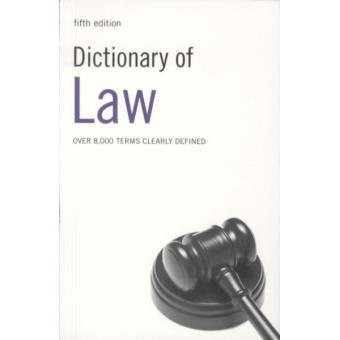Dictionary of Law - broché - Inconnus - Achat Livre ou ebook | fnac