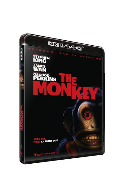 The Monkey Blu-ray 4K Ultra HD - Osgood Perkins - Blu-ray 4K - Achat ...