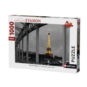 Puzzle 500 pièces Paris by night Nathan - Puzzle - Achat & prix | fnac