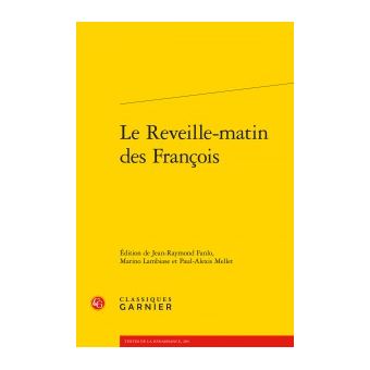 Le Reveille-matin des François - broché - Jean-Raymond Fanlo, Marino ...