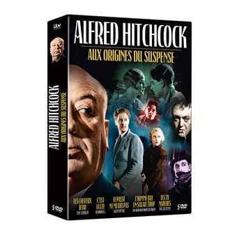 Hitchcock Coffret Alfred Hitchcock : Aux origines du suspense DVD - DVD ...