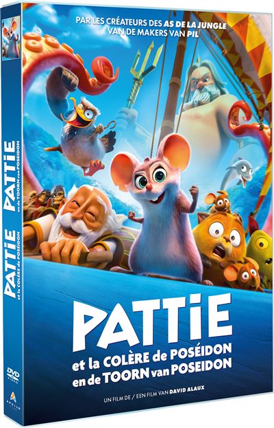 Pattie et la colère de Poséidon DVD - DVD Zone 2 - David Alaux - Eric ...