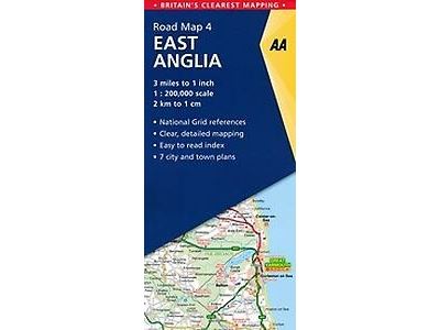 East Anglia Road Map - broché - Inconnus - Achat Livre | fnac