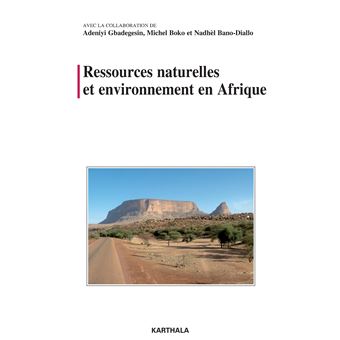 Ressources naturelles et environnement en Afrique - broché - Andeniyi ...