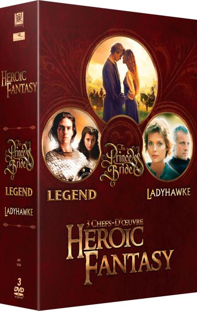 Coffret Heroic fantasy Version 2015 3 films DVD - DVD Zone 2 - Rob ...