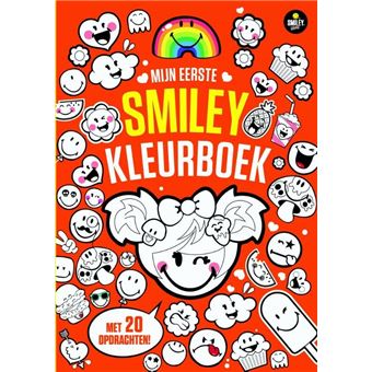Mijn eerste Smiley kleurboek - met 12 kleurpotloden - broché - Smiley ...