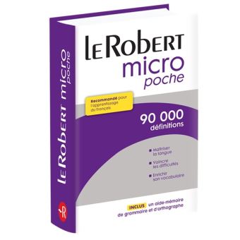 Le Robert micro poche - broché - Collectif - Achat Livre | fnac