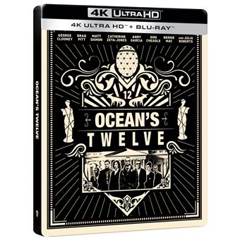Ocean's 12 Steelbook Blu-ray 4K Ultra HD - Blu-ray 4K - Achat & prix | fnac