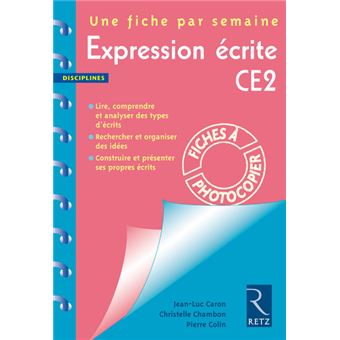 Expression ecrite ce2 Fiches à photocopier - broché - Collectif - Achat Livre | fnac