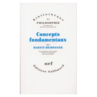 Concepts fondamentaux - broché - Martin Heidegger, Pascal David - Achat ...
