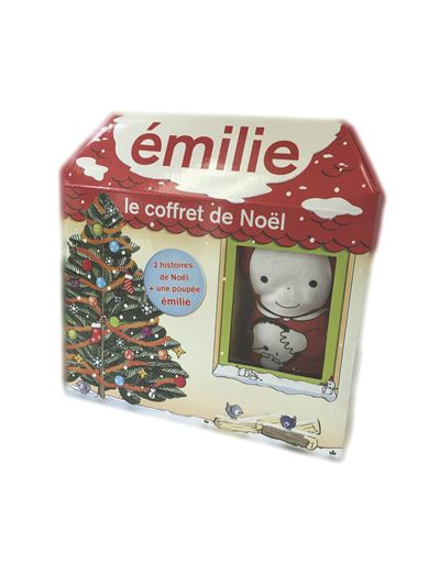 Émilie - 2 livres avec 1 poupée - Émilie - le coffret de Noël ...