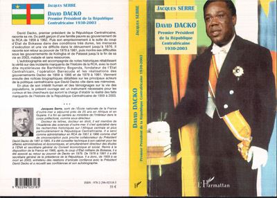 David DACKO (1930-2003) Premier Président de la République ...