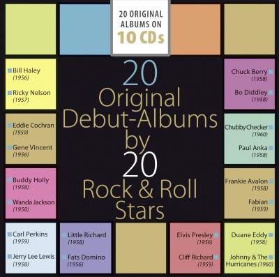 Rock and roll : 20 original debut albums - Rock'n'Roll - CD album ...