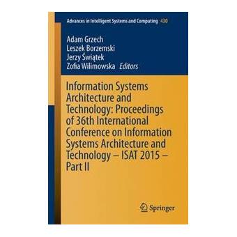 Information systems architecture and technology Proceedings of 36th ...