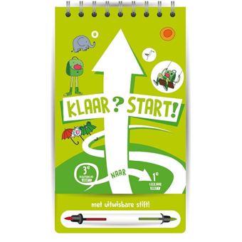 Klaar? Start! - Met uitwisbare stift - KLAAR? START! Van derde ...