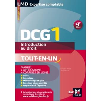 DCG 1 - Introduction au droit - Manuel et applications - 9e édition Manuel et applications ...