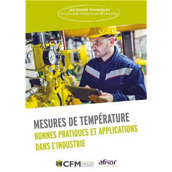 Mesures de température Bonnes pratiques et applications dans l ...