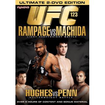UFC 123 : Rampage vs Machida - Hughes vs Penn Coffret 2 DVD - DVD Zone ...
