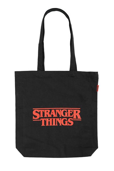 Tote Bag Stranger Things Logo : Objet dérivé en Produits Dérivés Vidéo ...
