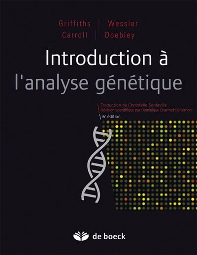 Introduction à l'analyse génétique 2013 - broché - Chrystelle ...