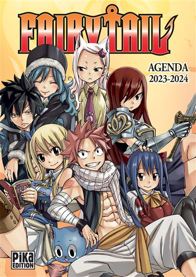 Agenda Fairy Tail 2023-2024 - Dernier livre de Hiro Mashima ...