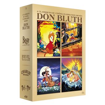 Coffret Don Bluth 4 Films Édition Limitée DVD - DVD Zone 2 - Don Bluth ...