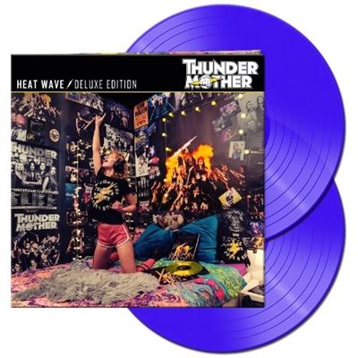 Heat Wave Édition Deluxe Vinyle Bleu Transparent - Thundermother ...