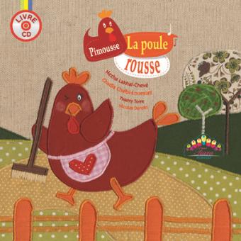 Pimousse la poule rousse liv Livre avec un CD audio - Livre CD - Nezha ...