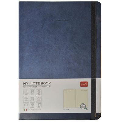 LEGAMI - LARGE NOTEBOOK PLAIN - BLEU - Carnets et journaux intimes ...