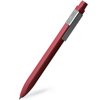 Stylo-bille rétractable rouge - Pointe large 1 mm - Stylo à bille ...