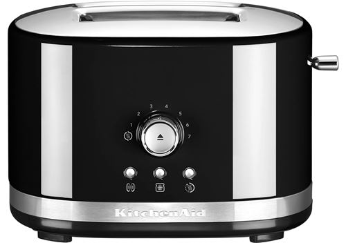KitchenAid 5KMT2116 - Grille-pain - 2 tranche - 2 Emplacements - noir ...