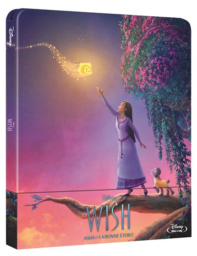 Wish, Asha et La Bonne Étoile Wish - Asha et la bonne étoile Édition Limitée Steelbook Blu-ray ...