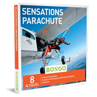 BONGO SENSATIONS PARACHUTE - Coffret cadeau - Achat & prix | fnac