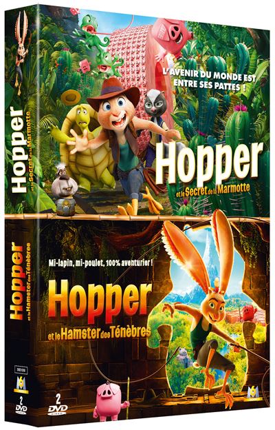 Hopper et le hamster des ténèbres Coffret Hopper 1 et 2 DVD - DVD Zone ...