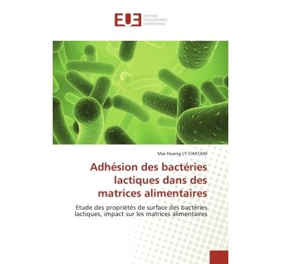 Adhésion des bactéries lactiques dans des matrices alimentaires Etude ...