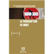 La proscription en droit - broché - Catherine-Amélie Chassin - Achat ...