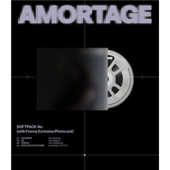 AMORTAGE Softpack Version avec Photocard Édition Limitée - JISOO - CD ...