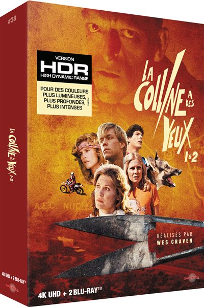 La Colline a des yeux 1 & 2 Édition Prestige Limitée N38 Blu-ray 4K ...